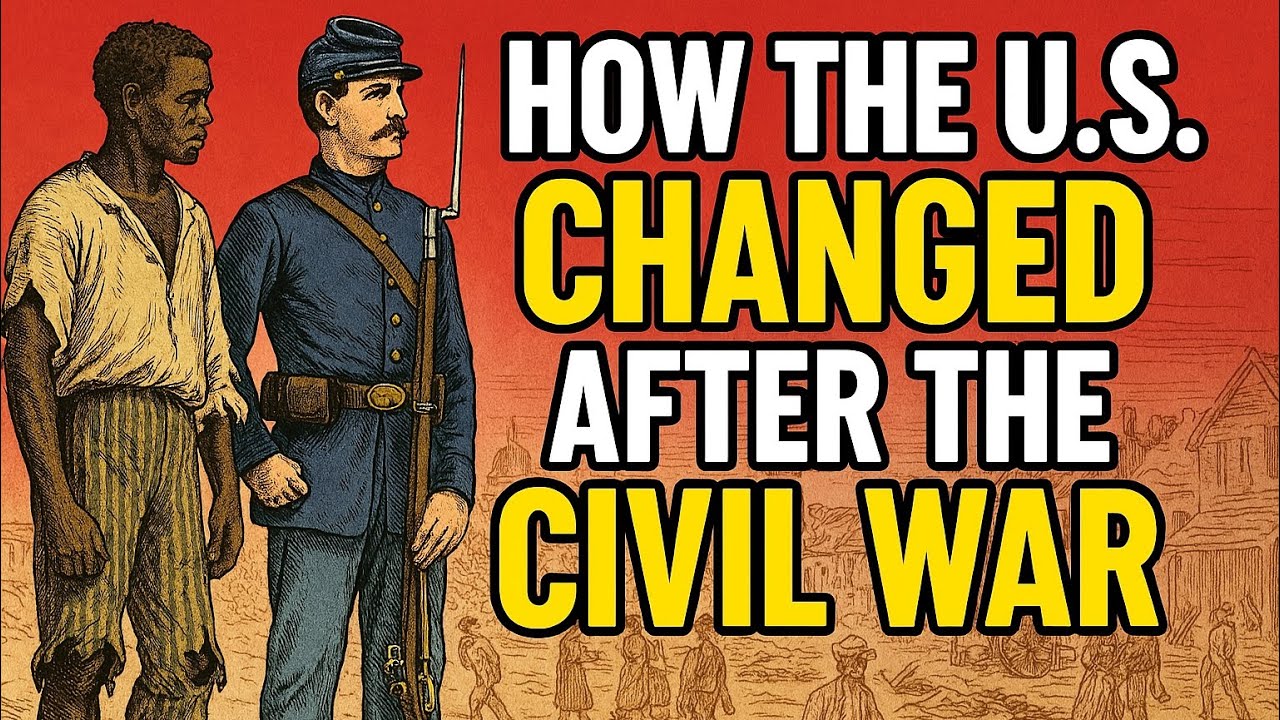How the United States changed after the Civil War? - YouTube