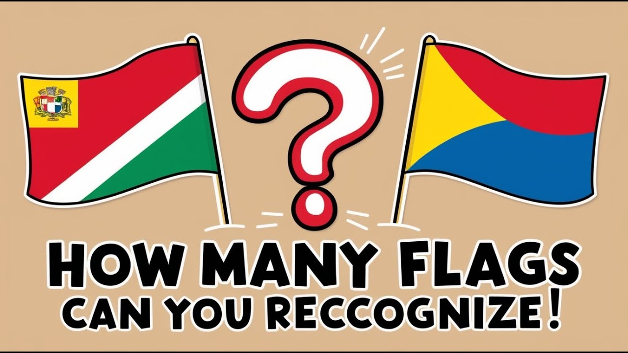How Many Flags Can You Recognize? Test Your Knowledge | Guess the ...