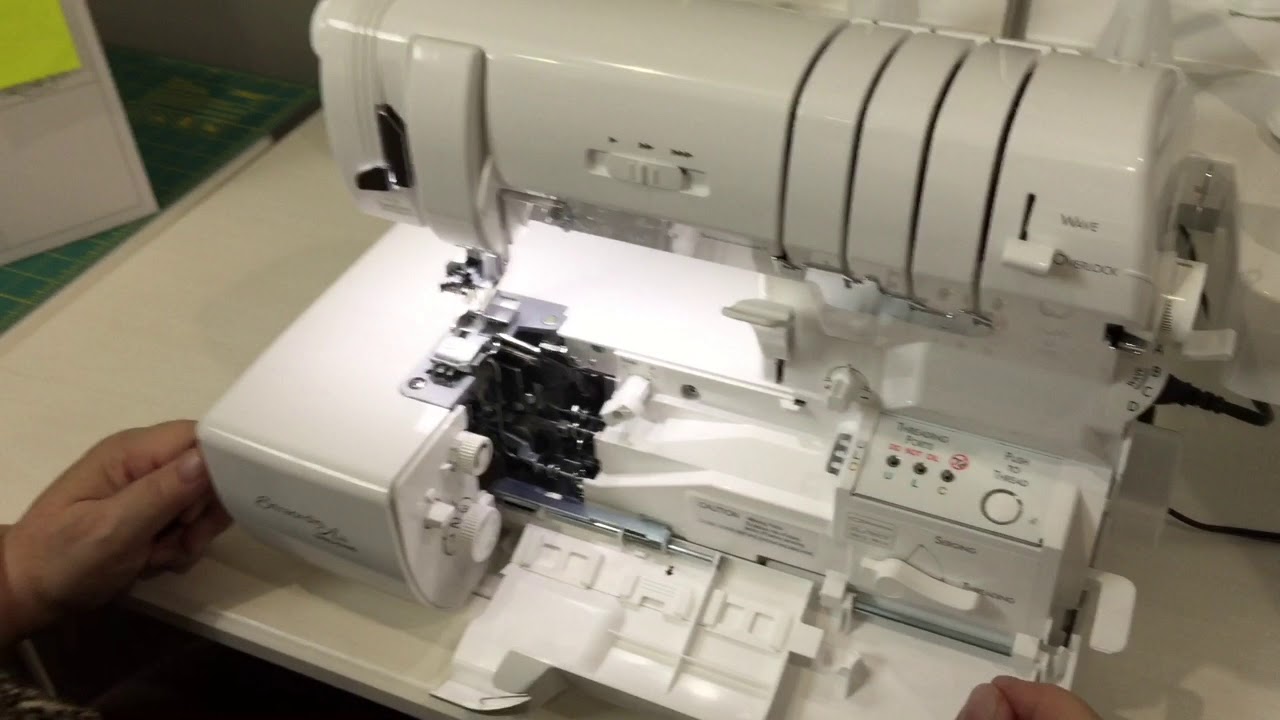 Baby Lock Serger Ovation Tips - YouTube