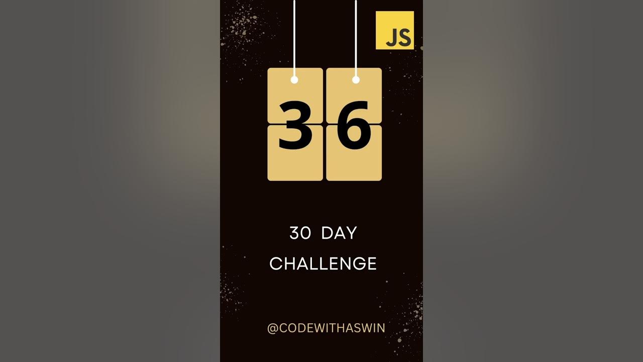 ⏲️ Day 36: Understanding JavaScript Timers 🚀 #30DaysJS #shorts | Shorts | Tamil | CodeWithAswin ...