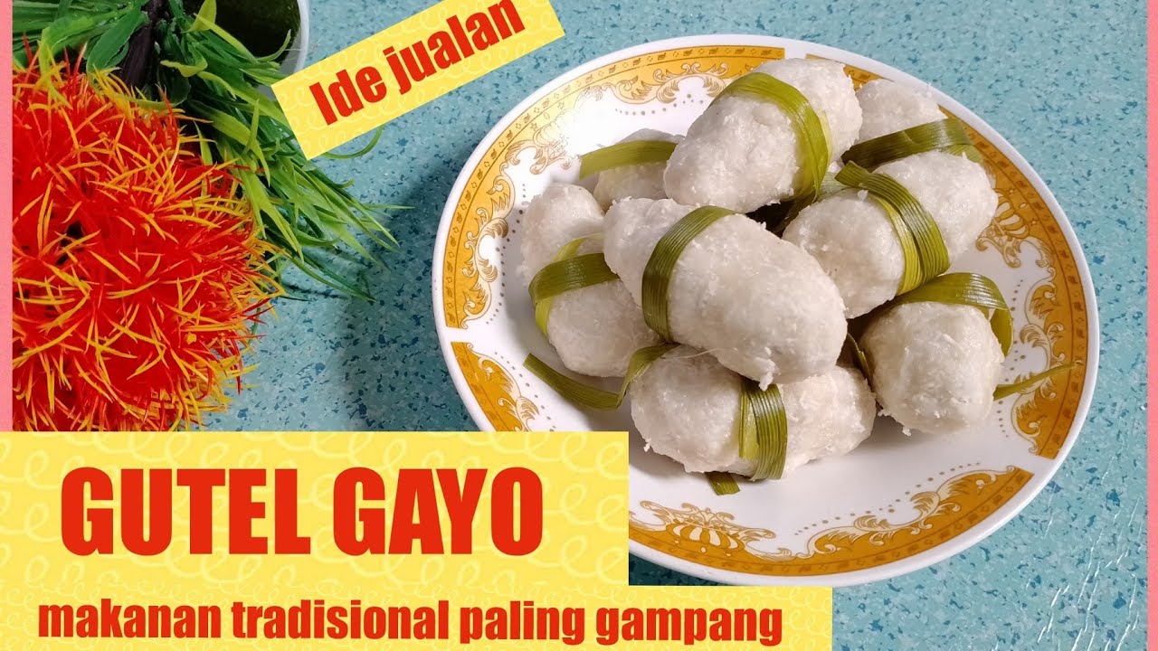 Resep GUTEL GAYO| makanan khas Gayo Aceh - YouTube