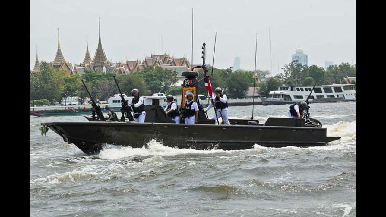 เรือตรวจการณ์ลำน้ำ M10 Marsun /M10 Riverine Assault Boat - YouTube