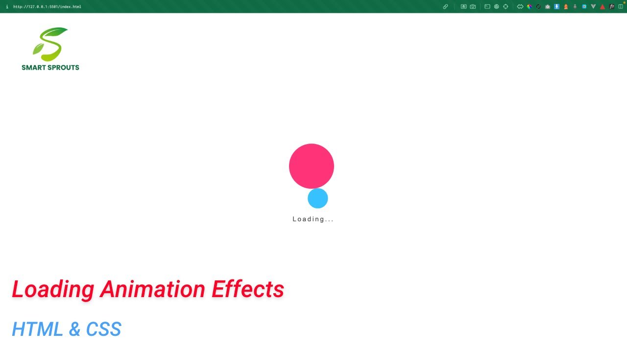 Loading Animation Effects - YouTube