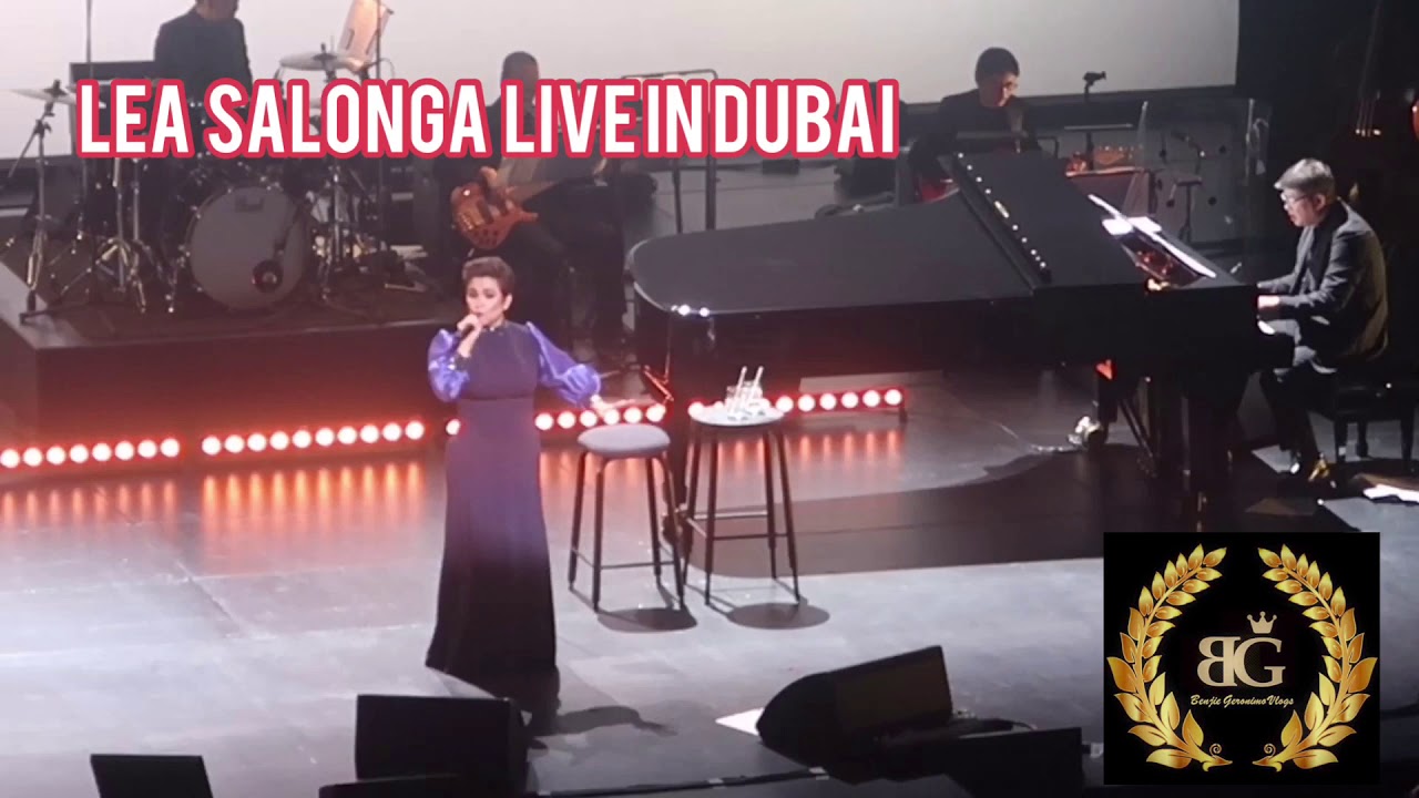 LEA SALONGA LIVE IN CONCERT -DUBAI OPERA (March 5, 2020) - YouTube
