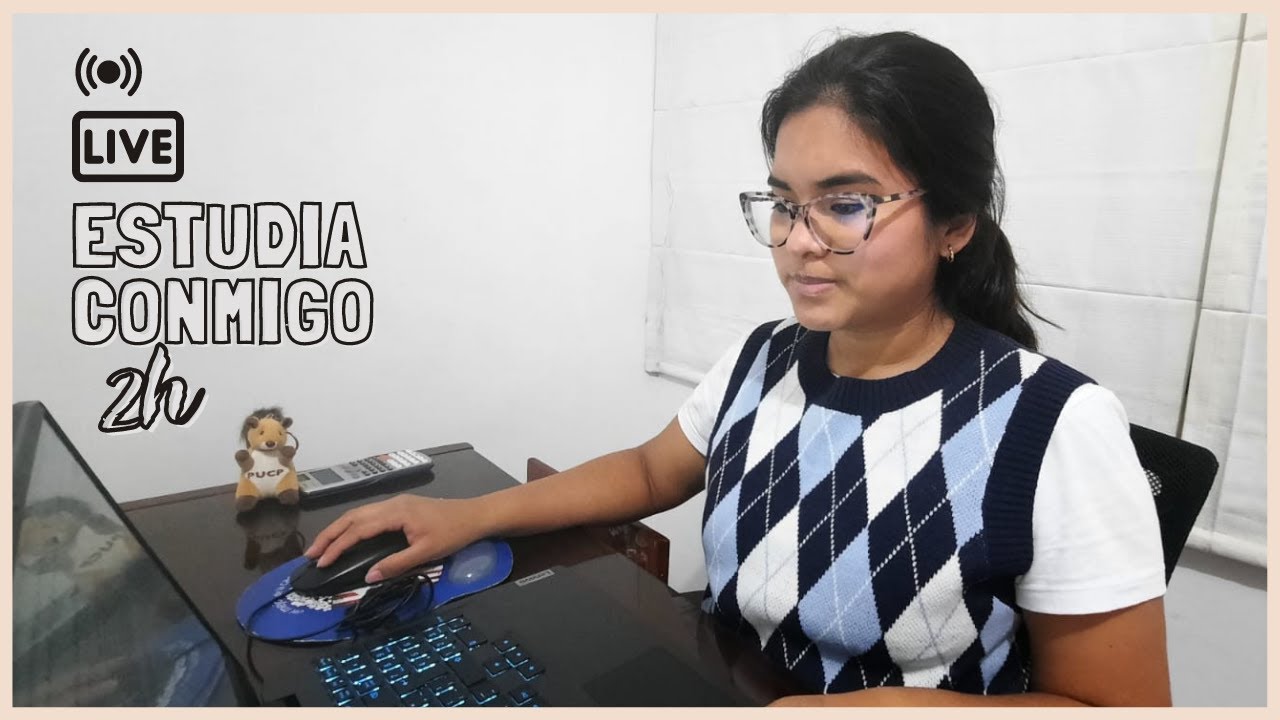 Estudia conmigo 2h - En Vivo/ RubibiVlogs - YouTube