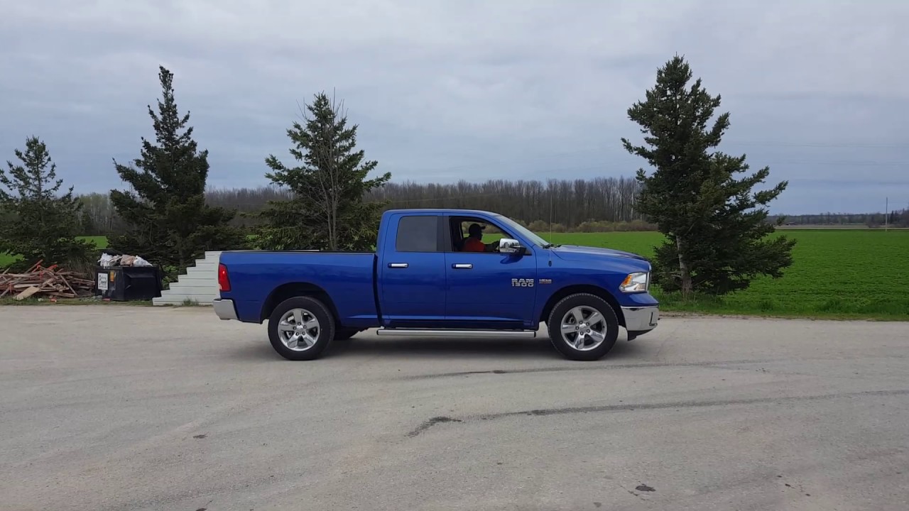 2017 Dodge Ram Burnout - YouTube