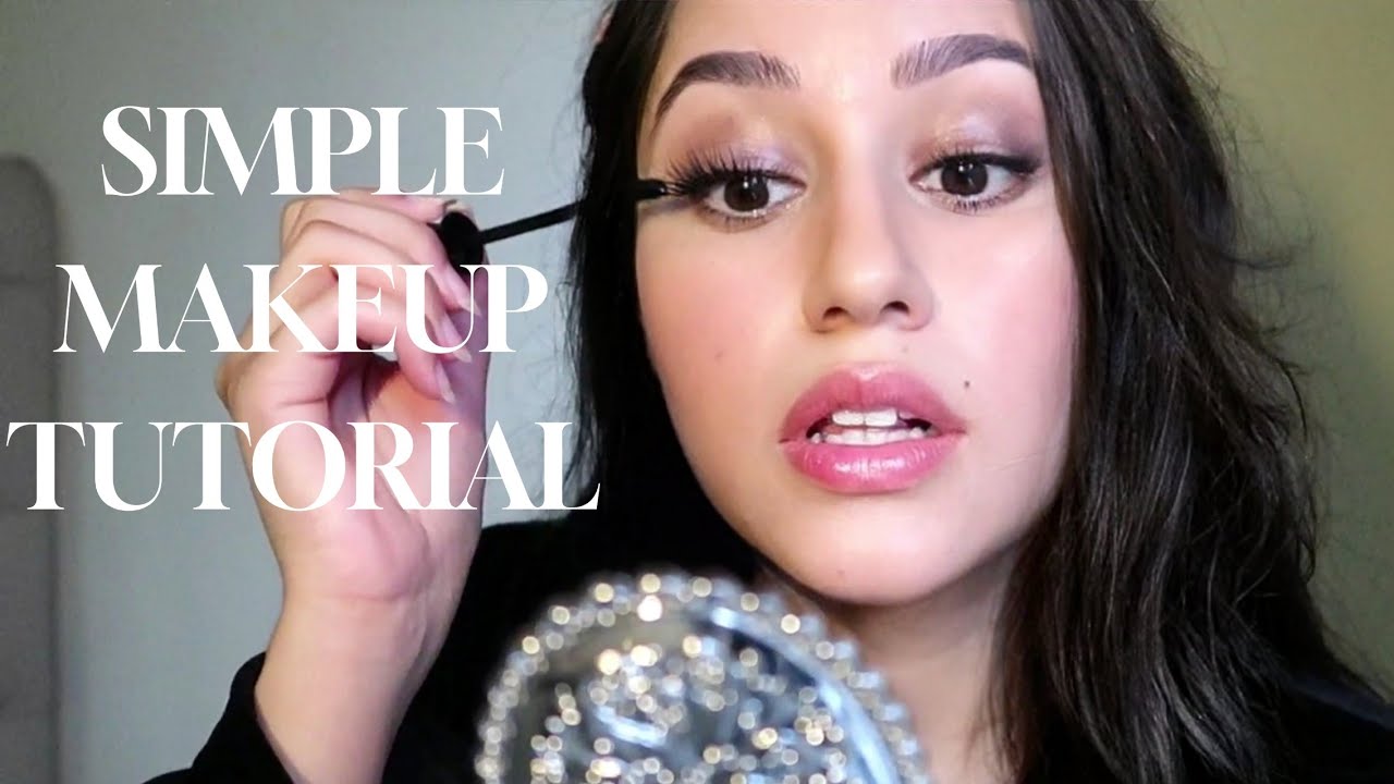 Simple Makeup Tutorial 🌸#grwm - YouTube