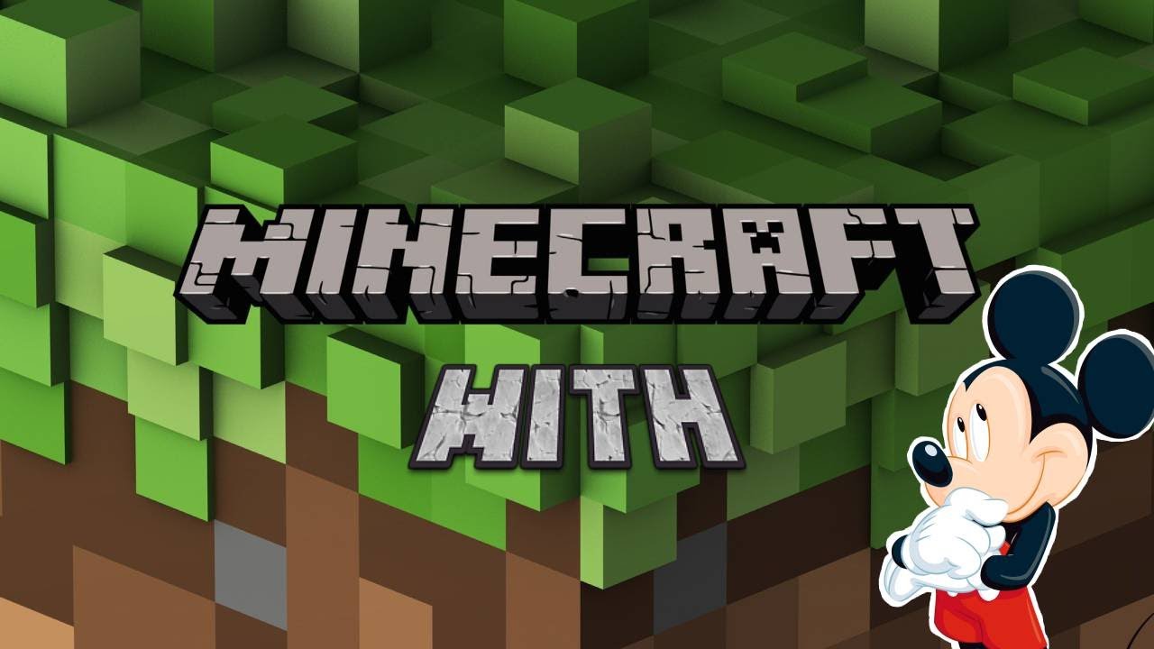 Minecraft Night with Mickey Mouse | Minecraft Mobile Game - YouTube