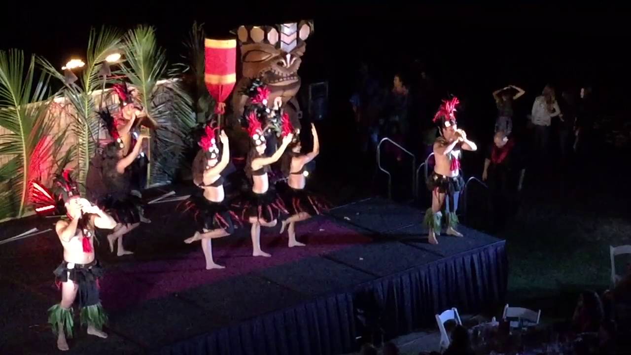 Poipu Hawaii luau Kauai 2016 - YouTube