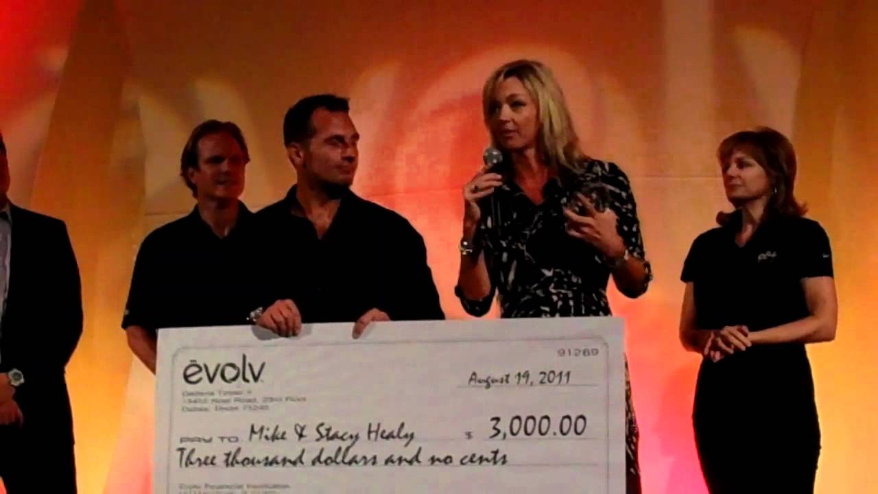 Mike & Stacy Healy Speech For Promotion With Evolv Health - YouTube