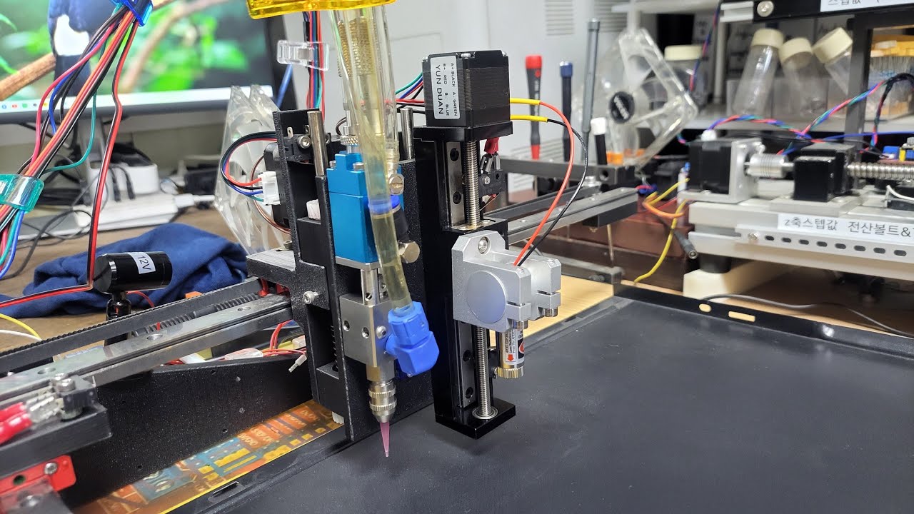 그림 그리는 Cnc 머신 만들기 아두이노와 공압 밸브를 이용한 Diy 프로젝트 Diytech Youtube