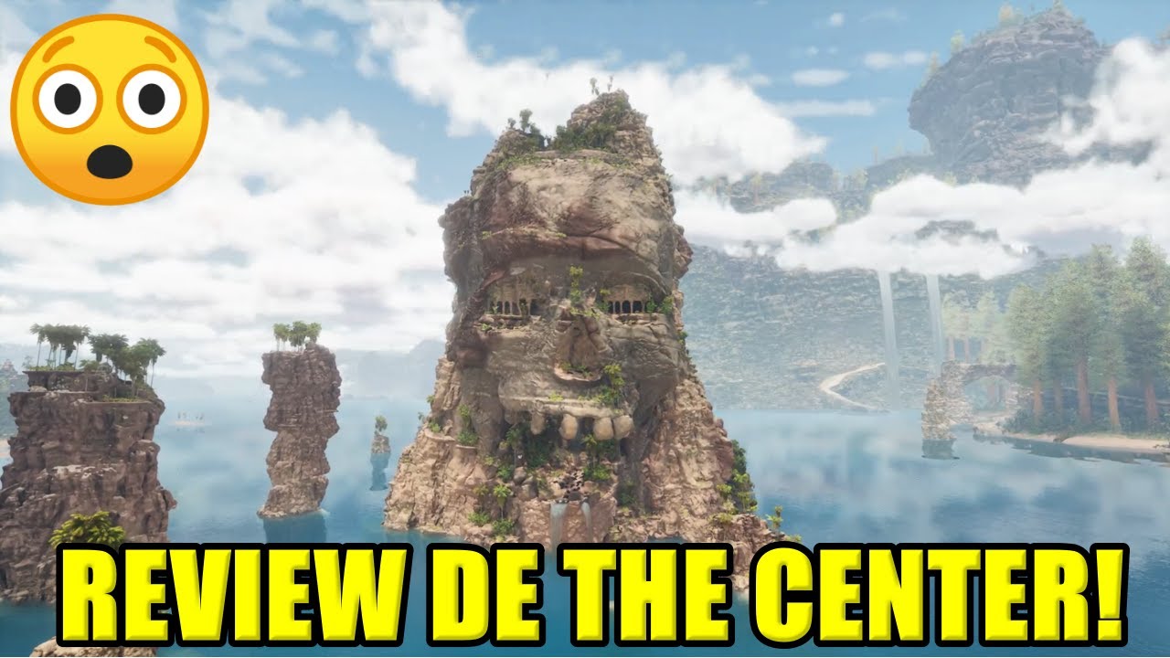 REVIEW DEL MAPA DE THE CENTER ESTA EPICO EL "NUEVO MAPA" DE ARK ...