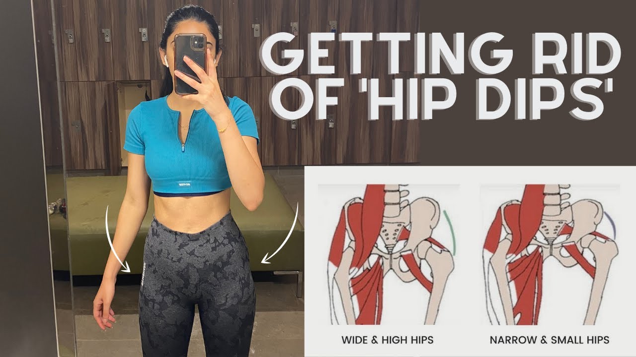 How to get rid of 'Hip Dips' / Exercises and nutrition! - YouTube
