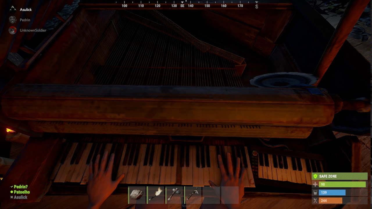 Tocando DanceMonkey Piano - Rust - YouTube