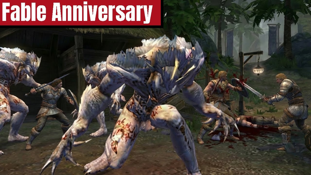 Defend the Village from the Ferocious WHITE Balverine Attacks in Fable ...