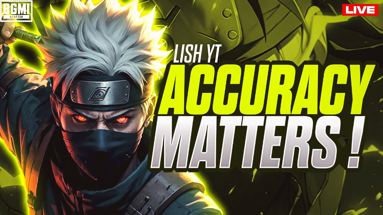 ACCURACY MATTERS 🤫AGRESSIVE GAMEPLAY 🔥..!! || Lish YT || BGMI LIVE TELUGU || BGMI LIVE #roadto2k ...