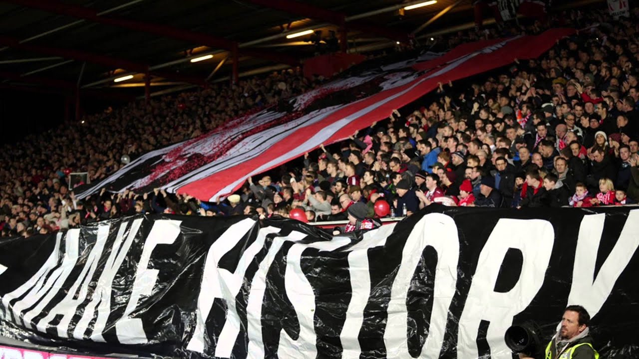 Red Legion Exeter City v Liverpool - YouTube