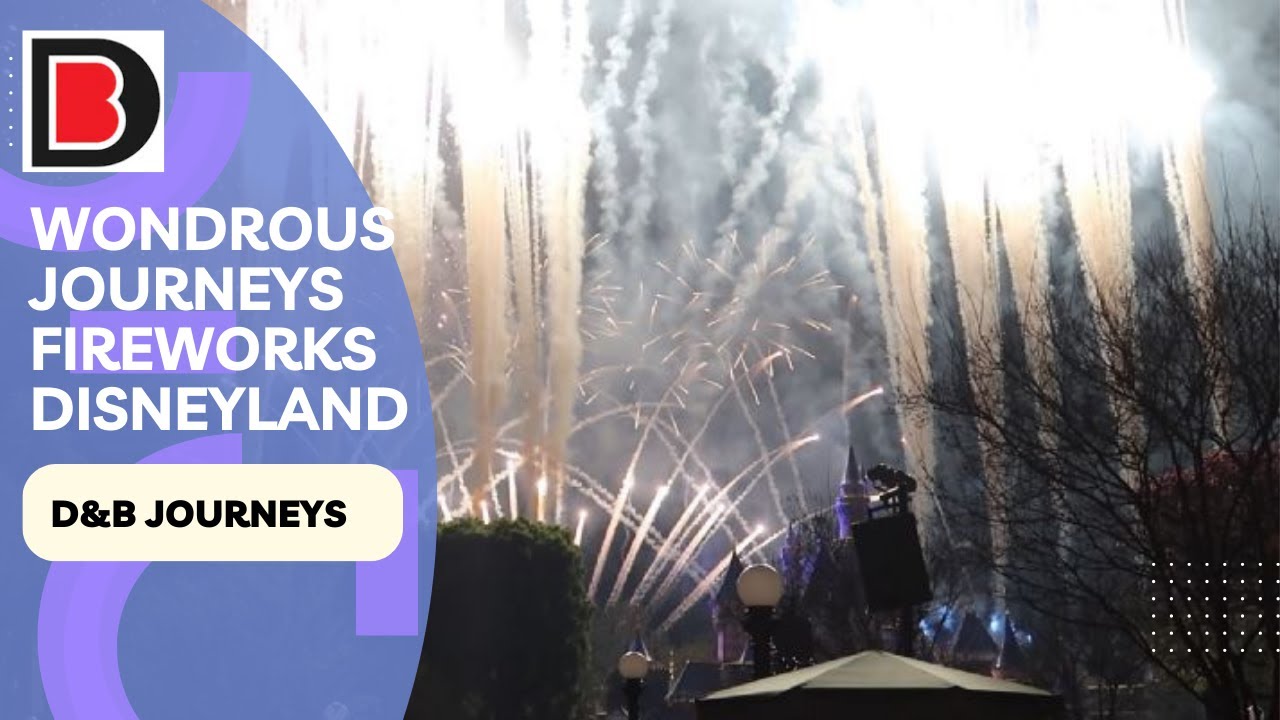Wondrous Journeys Fireworks Full Show | Disneyland Park | March 2023 ...