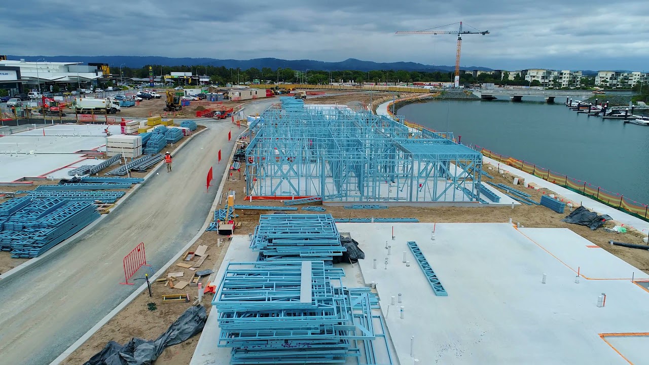 Stockland Delta Hope Island | Drone Footage | September 2021 - YouTube