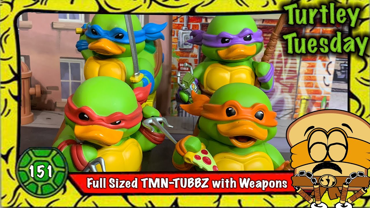 Full Size Turtle TUBBZ (Rubber Duckie Turtles) - YouTube