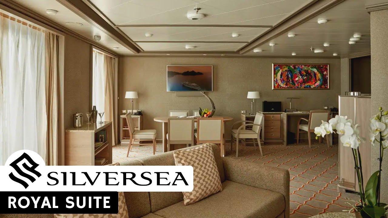 Silver Muse | Royal Suite Walkthrough Tour & Review | Silversea Cruises | 4K | 2024 - YouTube