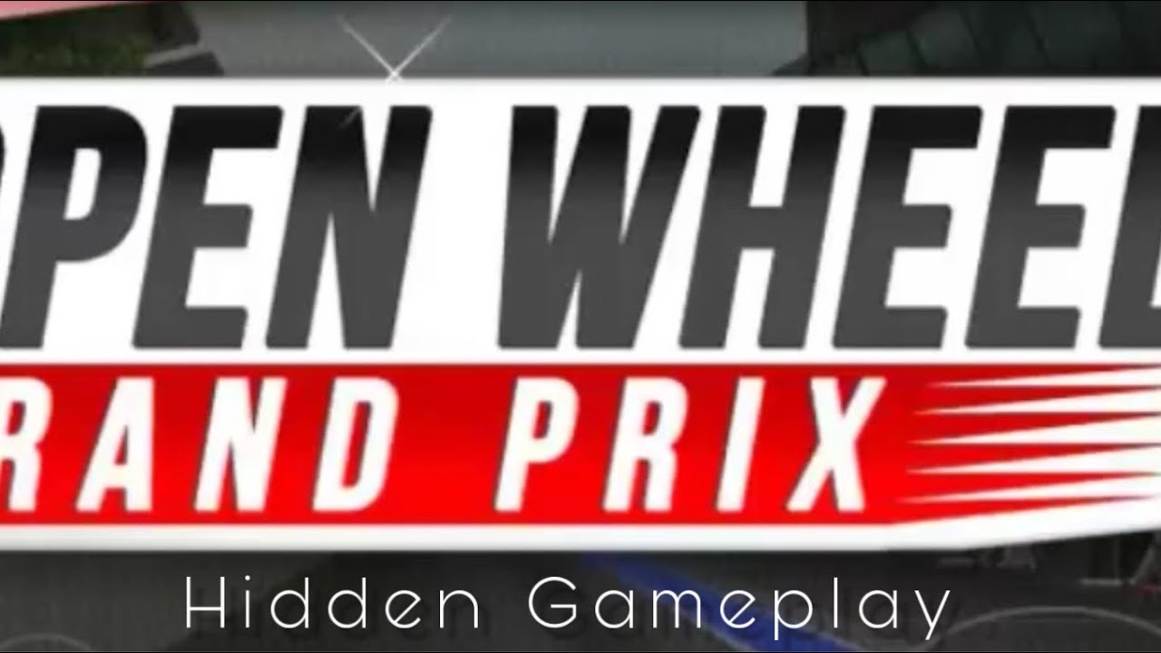 Open Wheel Grand Prix - Hidden Gameplay - YouTube