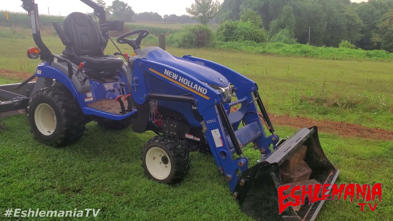 New Holland Workmaster 25S Sub Compact Tractor - YouTube