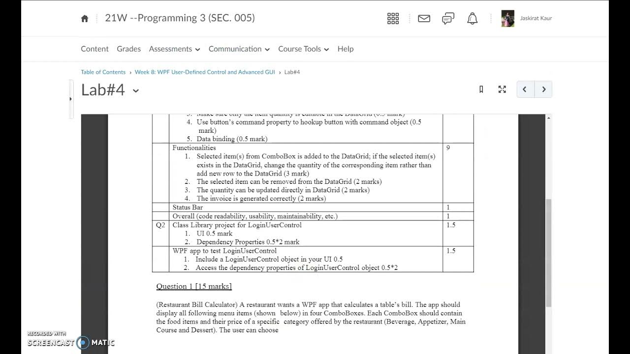 Lab-4 Programming-3 - YouTube