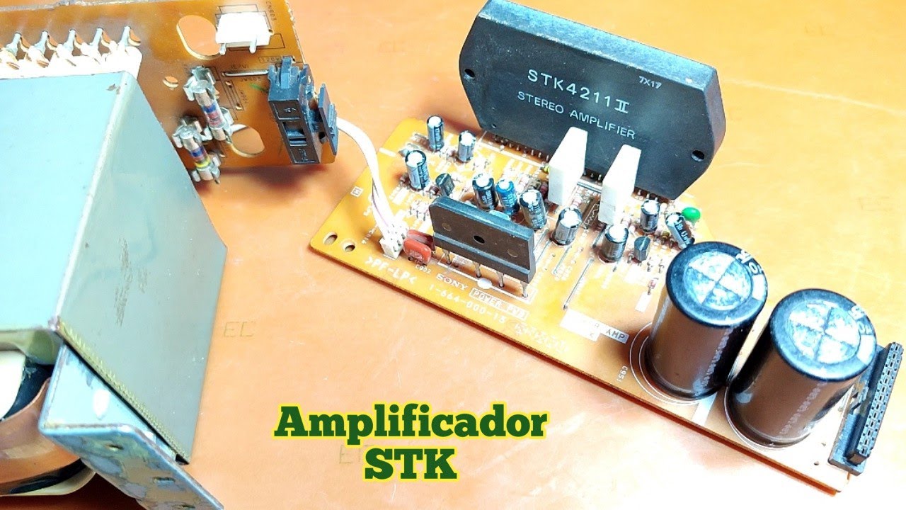 Cómo Recuperar y Activar Amplificador STK De Un Equipo de Sonido - YouTube