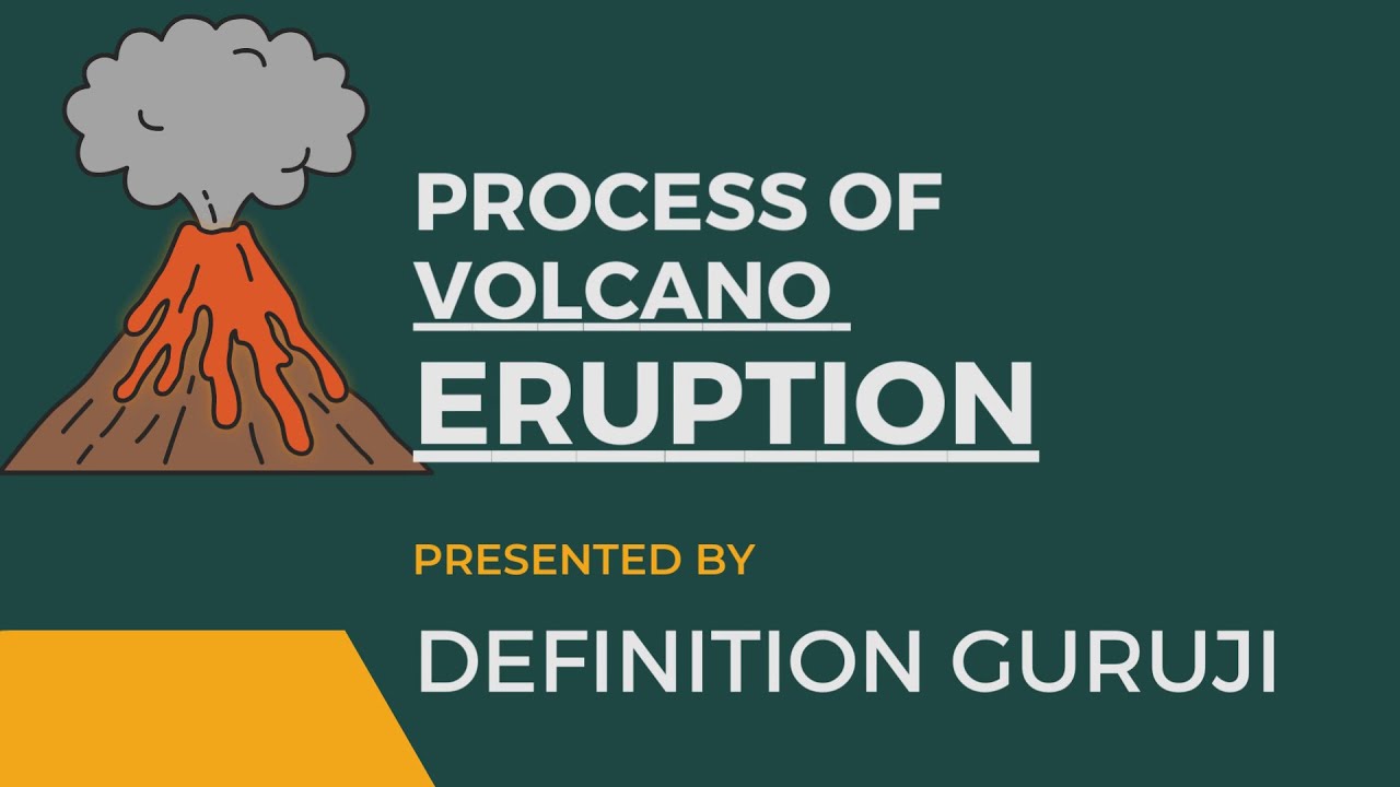 PROCESS OF VOLCANO ERUPTION - YouTube