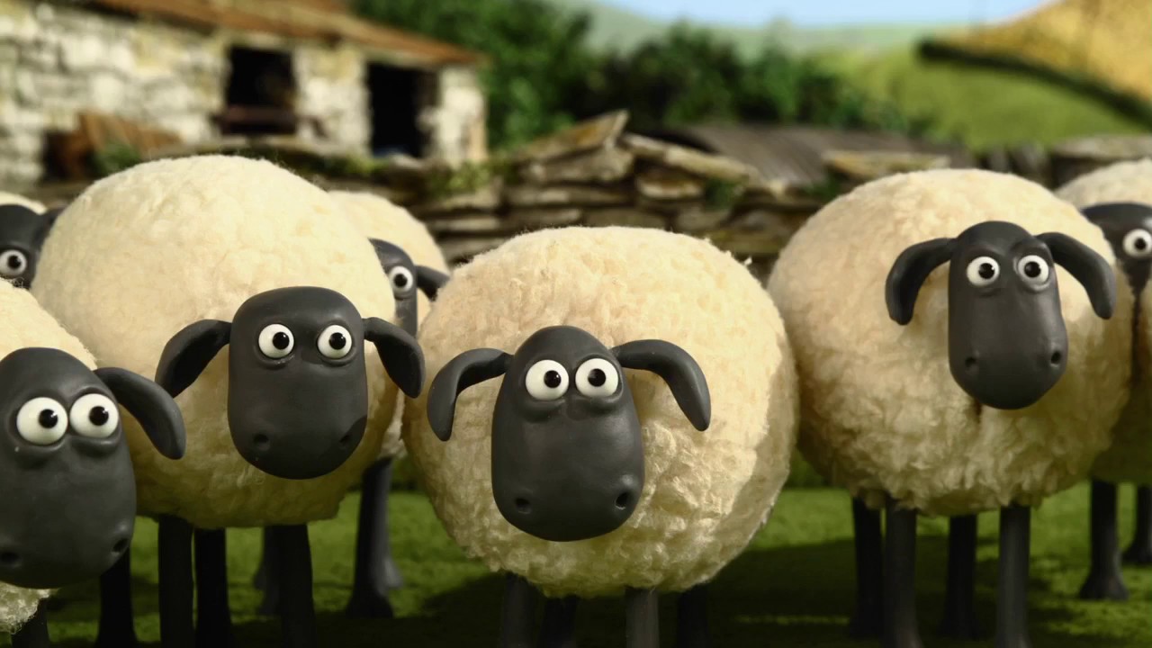 Shaun the sheep s02e02 Draw the Line HD - YouTube