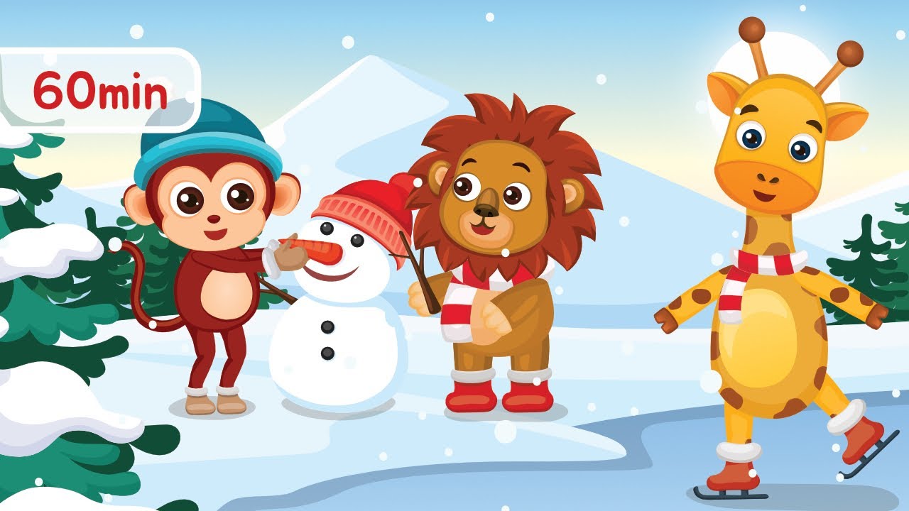 Winter Lullaby | Animals Lullaby | Sleep Music for kids & babies ...