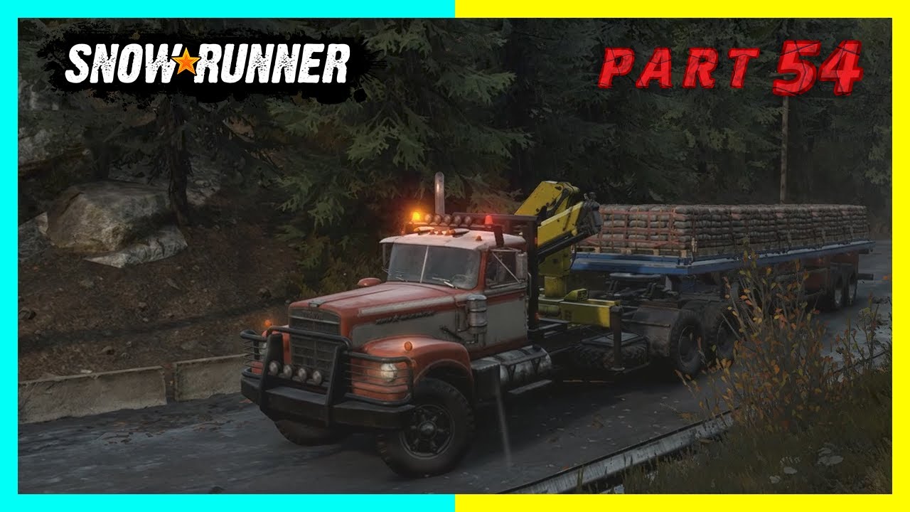 SNOWRUNNER Gameplay | Part 54 | Cement For The Region - YouTube