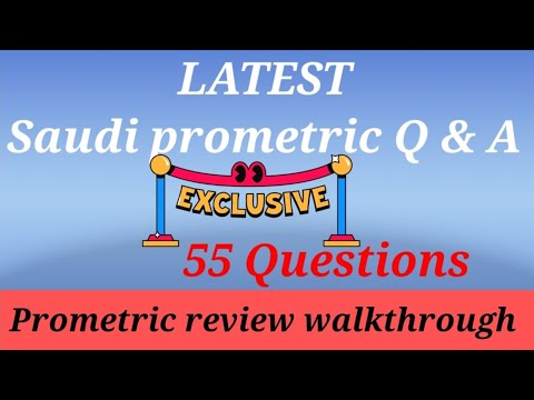 Latest Saudi prometric Questions and answer /QATAR/KUWAIT/OMAN/NURSING ...