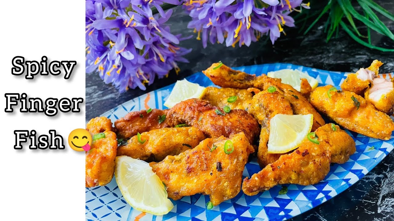 Spicy finger fish fry recipe by Drizzling Food & Facts - YouTube