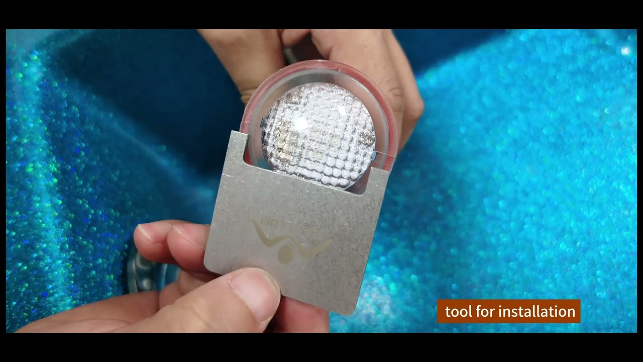Nicheless LED Pool and Spa Light Installation - YouTube
