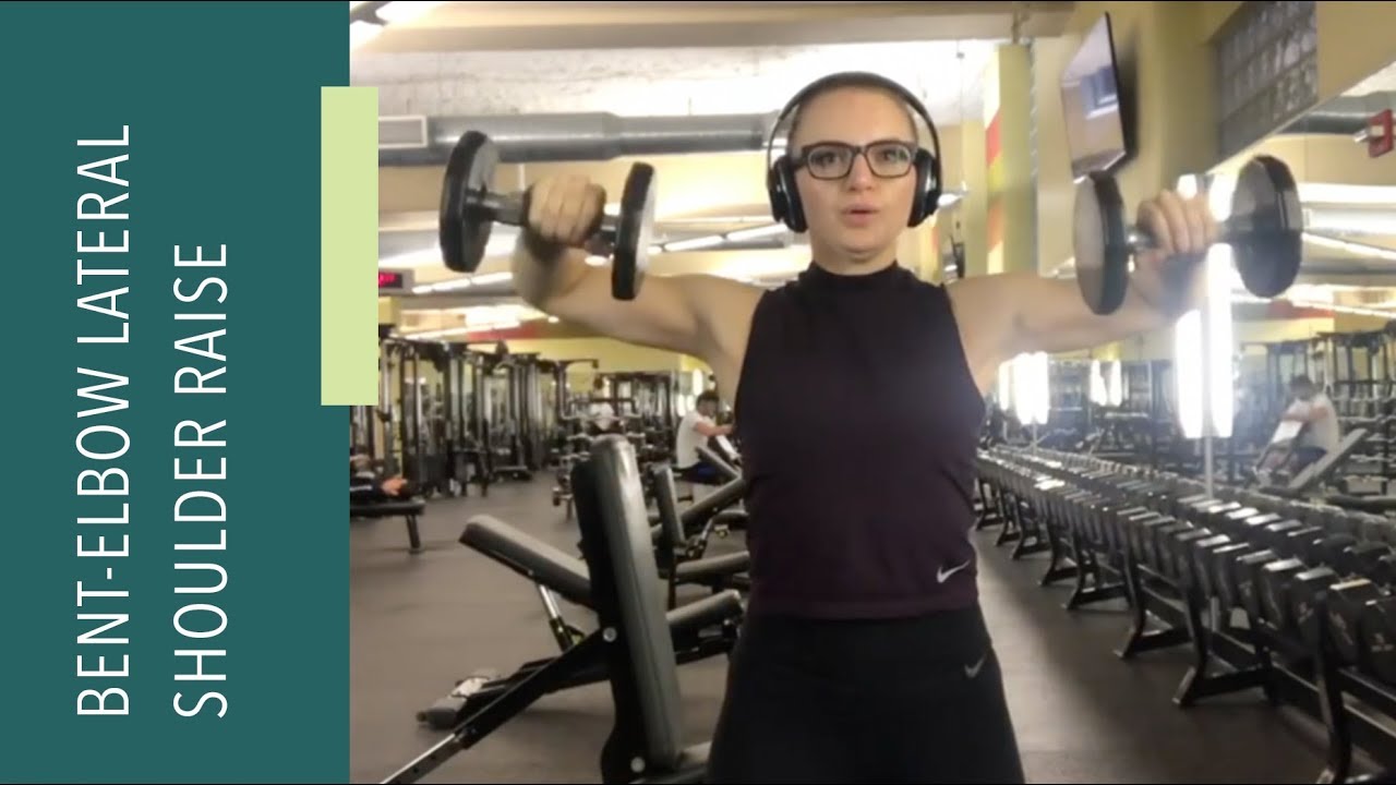 Bent-Elbow Lateral Shoulder Raise - YouTube