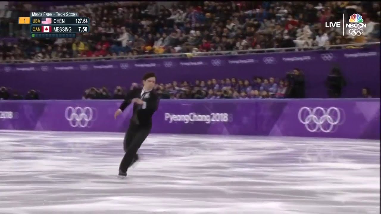 Quadruple Toe Loop Keegan Messing - YouTube