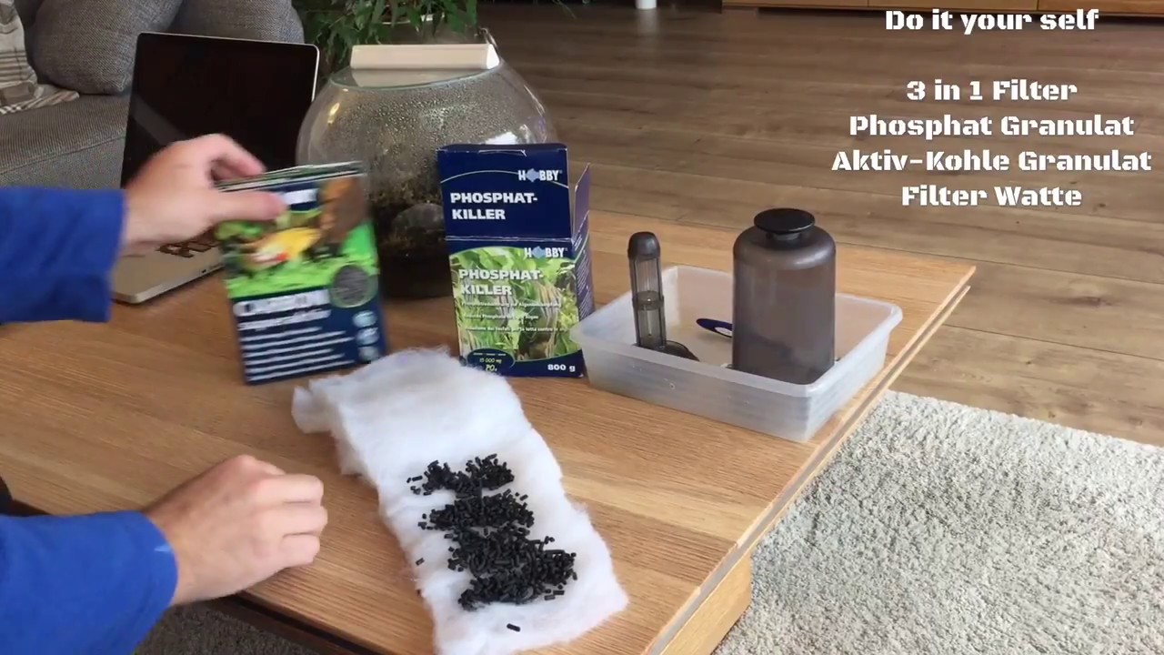 Do It Your Self Filter - 3 in 1 Filter für Meerwasser Aquarium für ...