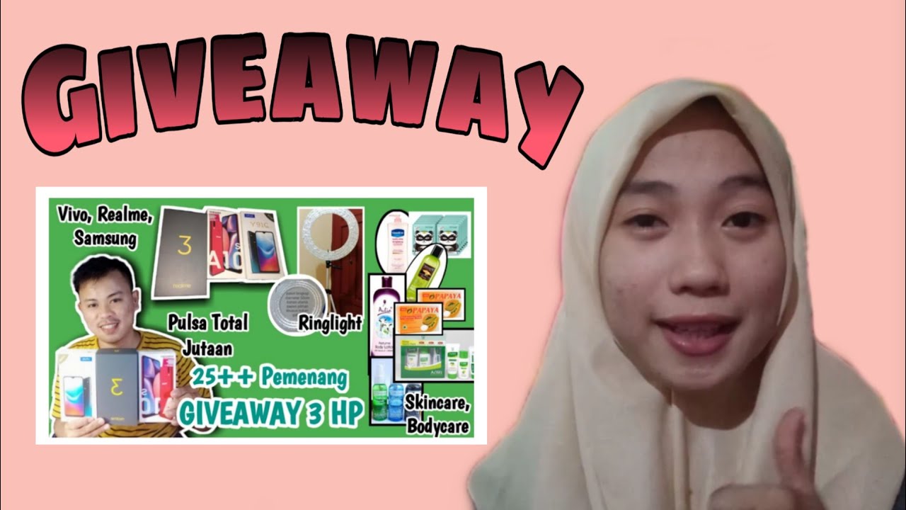 INFO GIWE AWAY!! Dibulan Juli 3 HP sekaligus dan banyak hadiah lainnya - YouTube