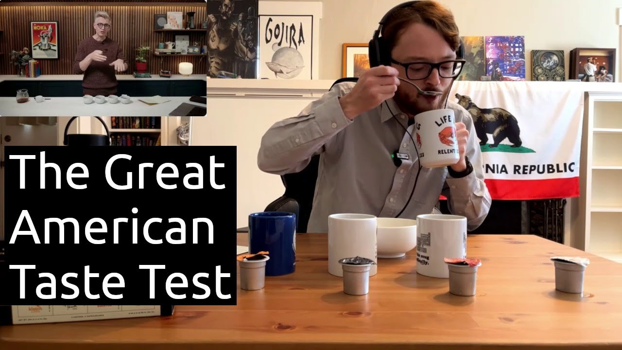 Tasting along with James Hoffmann's Great American Coffee Taste Test ...