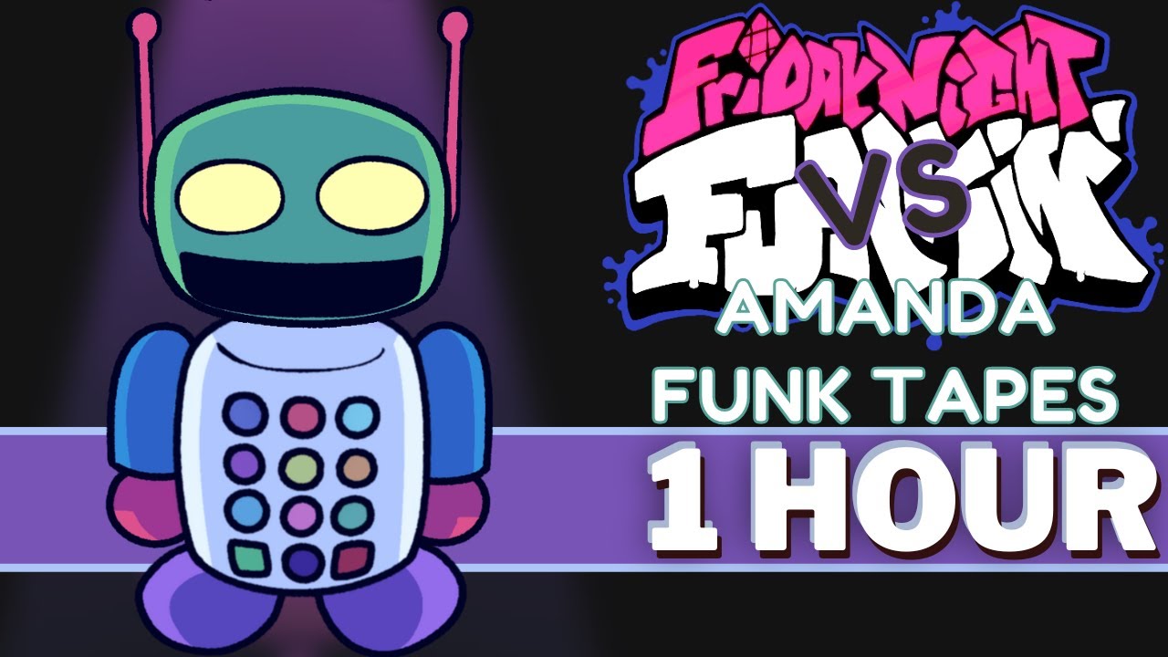 TOY - FNF 1 HOUR Perfect Loop (VS Amanda The Adventurer FNF Mod FUNK ...