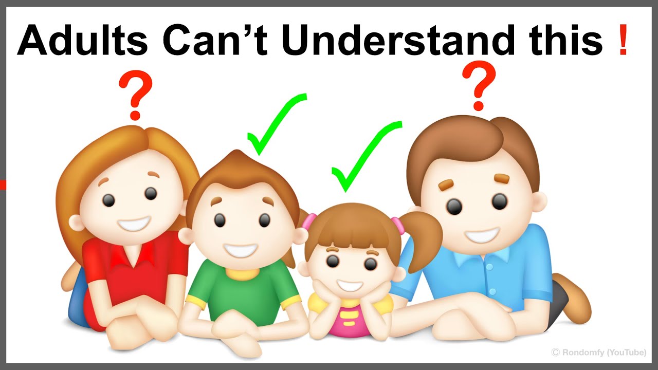 Only Kids Can Understand This Video ( Episode 1 ) - YouTube