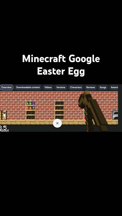 Minecraft Google Easter Egg #minecraft #youtubeshorts #meme #easteregg ...