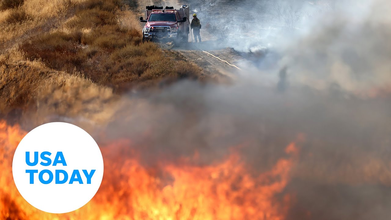 California brush fire spreads over 4,600 acres, forces evacuations ...