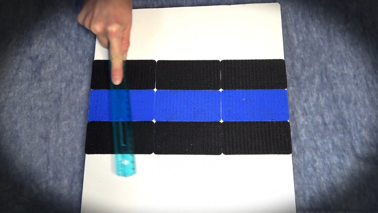 Velcro Sounds ~ Ruler Scrapped On Velcro Hook Base - YouTube