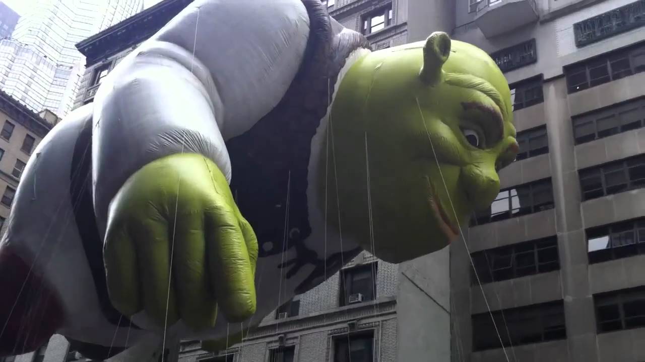 Shrek Float - YouTube