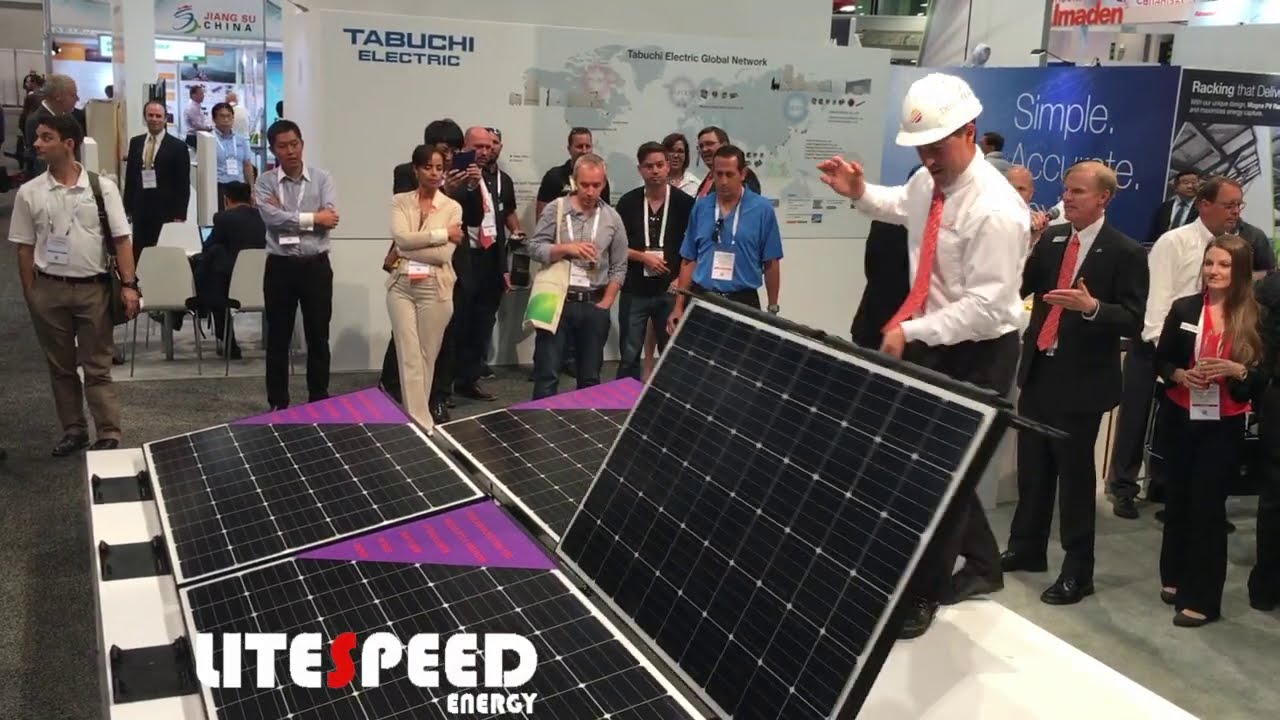 LitesSpeed Energy (aka Beamreach Solar) at SPI 2016 - YouTube
