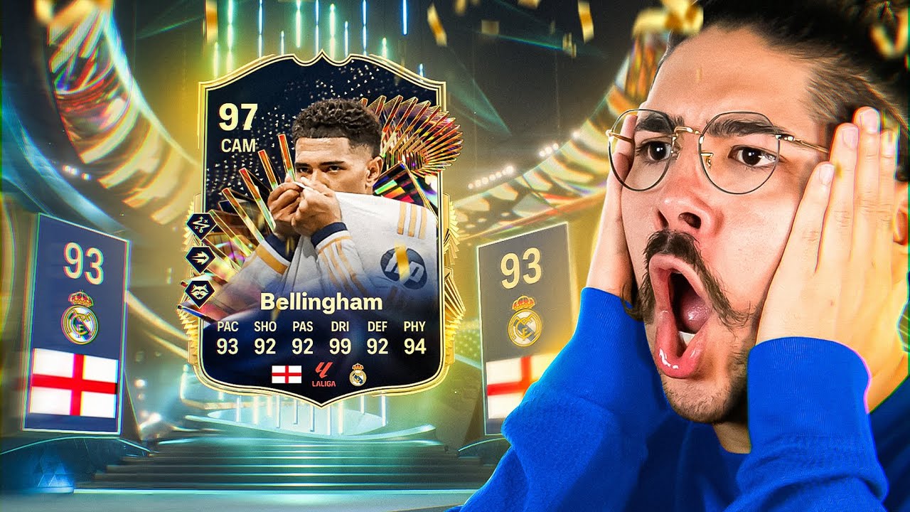 OMG I PACKED TOTS JUDE BELLINGHAM! - YouTube