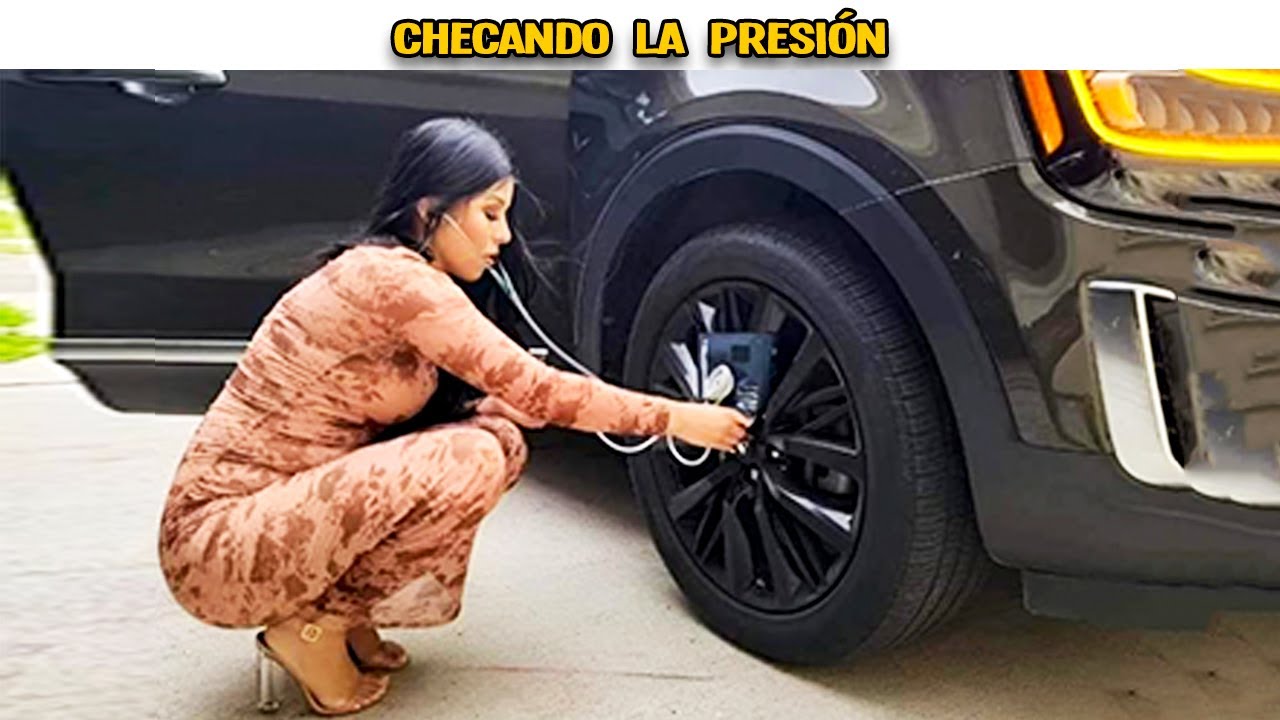 Memes #61 - Revisando la presión de las llantas - YouTube